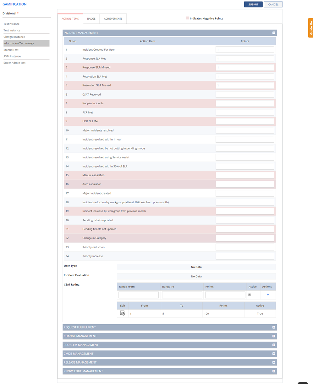 Configuring Gamification